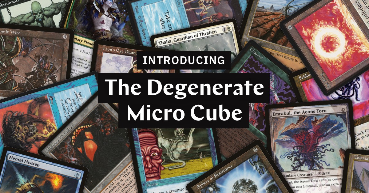 An Introduction to the Degenerate Micro Cube — Lucky Paper